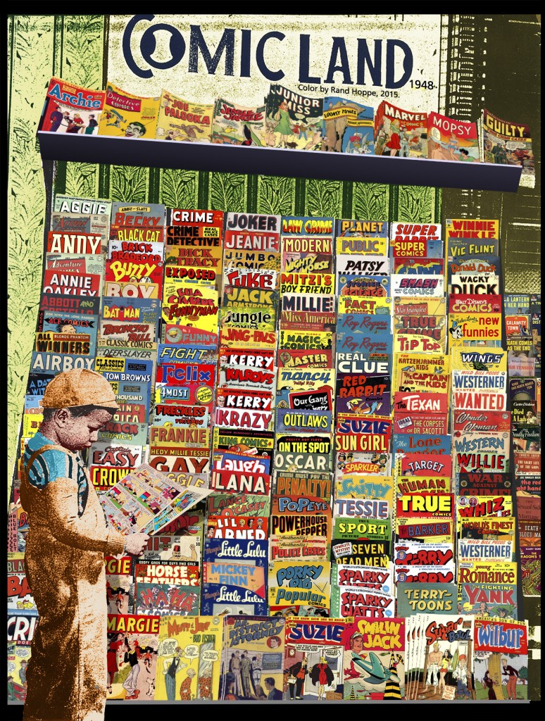 Comic Land, 1948 (in color) | Rand Hoppe
